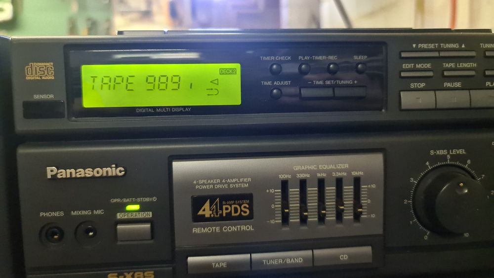 Panasonic RX-DT680 Boombox / Ghettoblaster-Radiorekorder (D'occasion) à ...