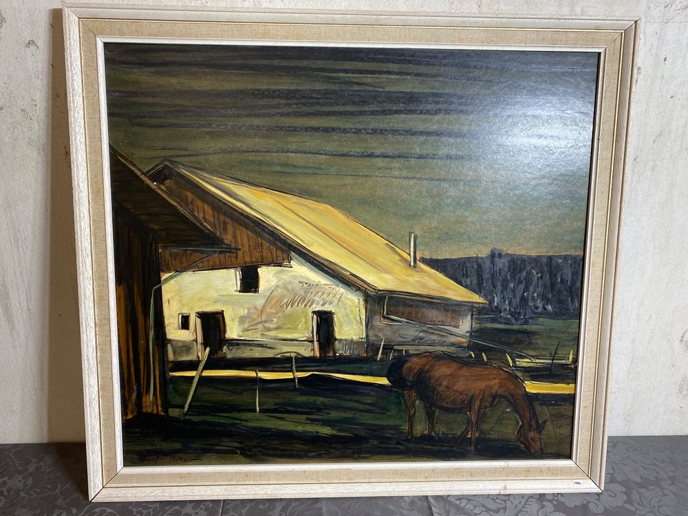 Pierre MICHEL (1924-2009) Tableaux peinture sur panneaux (D'occasion) à Payerne pour CHF 60 ...