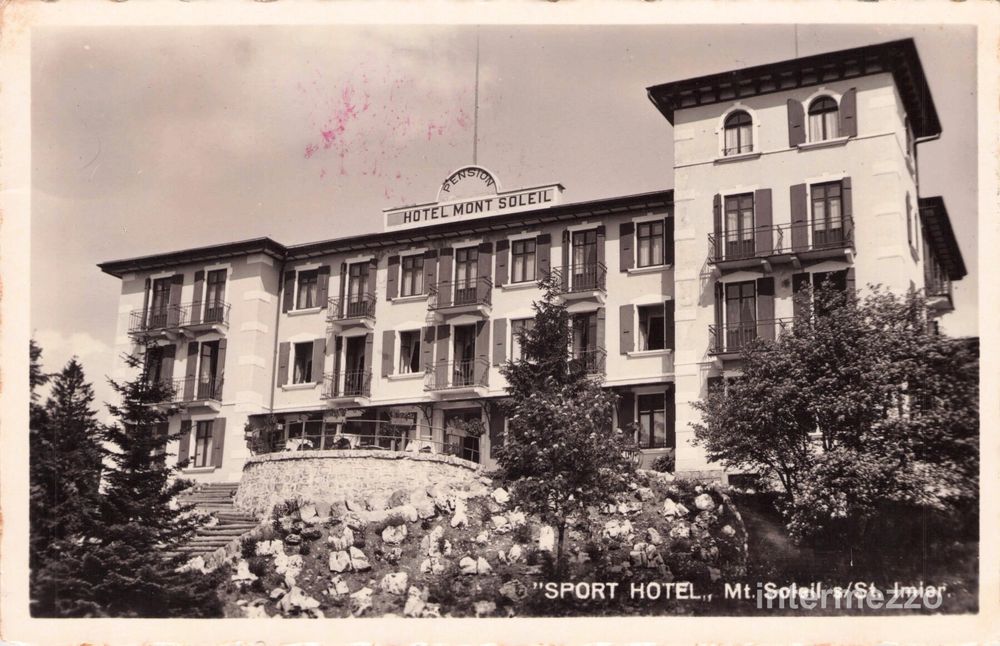 Mont Soleil BE // 1937 Pension Mont Soleil Sport-Hôtel Jura (Gebraucht ...