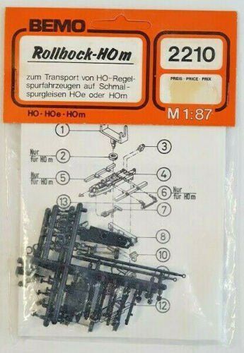 Bemo 2010 Bausatz Rollbock H0m/ H0e Neu (Neu und originalverpackt) in ...