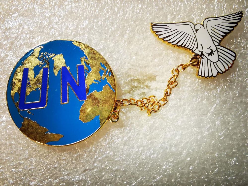 Doppelpin: UN | Kaufen auf Ricardo