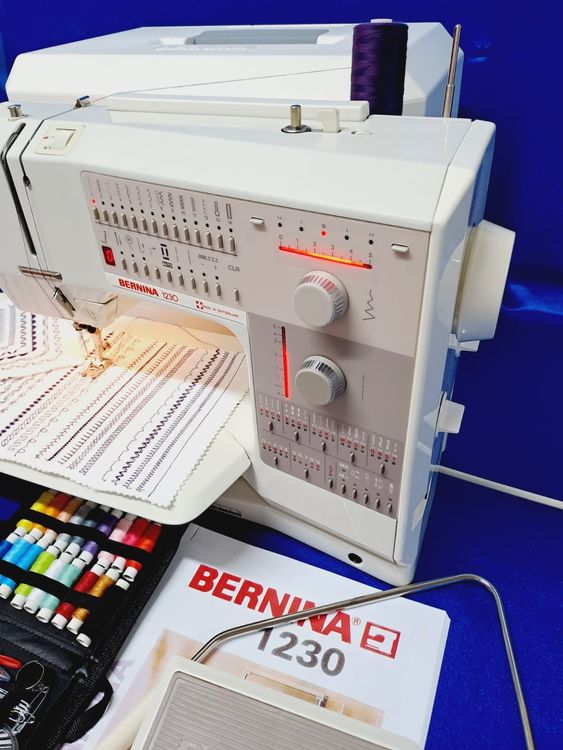 BERNINA 1230 WIE NEU GARANTIE 3 MONATE FRISCH REVIDIERT (Gebraucht) in ...