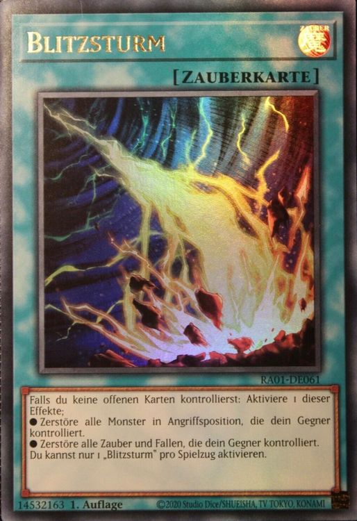 YuGiOh Blitzsturm | Ultra Rare (Gebraucht) in Altstätten SG für CHF 8. ...
