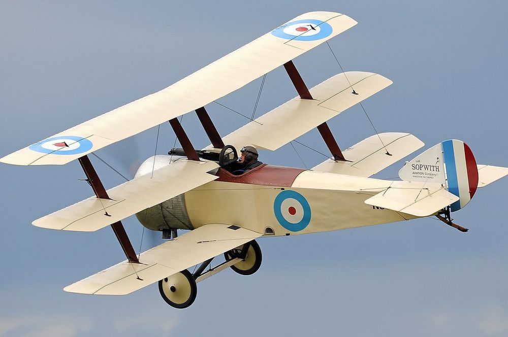 Construction Bauplan RC Semi Scale "Sopwith Triplane" 1917 | Kaufen auf ...