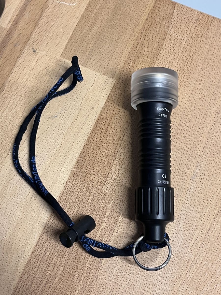 TillyTec Mini uni Tauchlampe LED-4000-20000-15 Top Zustand! (Gebraucht ...