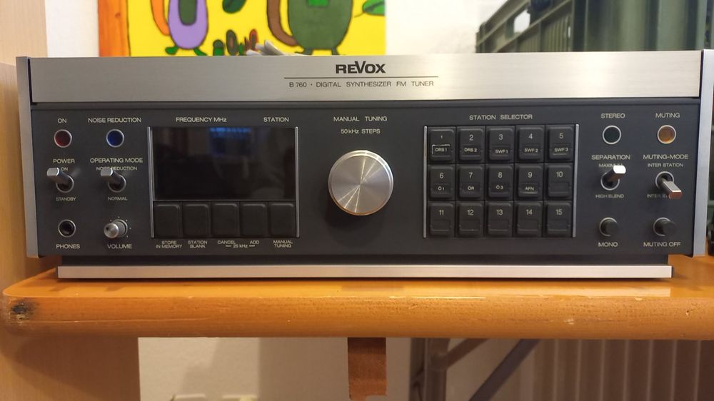Revox B 760 Digital Synthesizer FM Tuner (Gebraucht) in Schwyz für CHF 75 – mit Lieferung auf ...