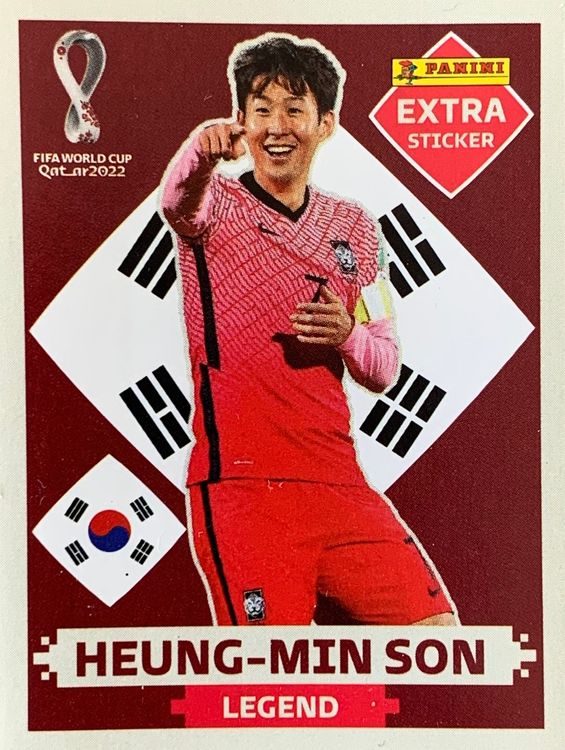 Panini WM 2022 Extra Sticker "HEUNG-MIN SON". | Kaufen auf Ricardo