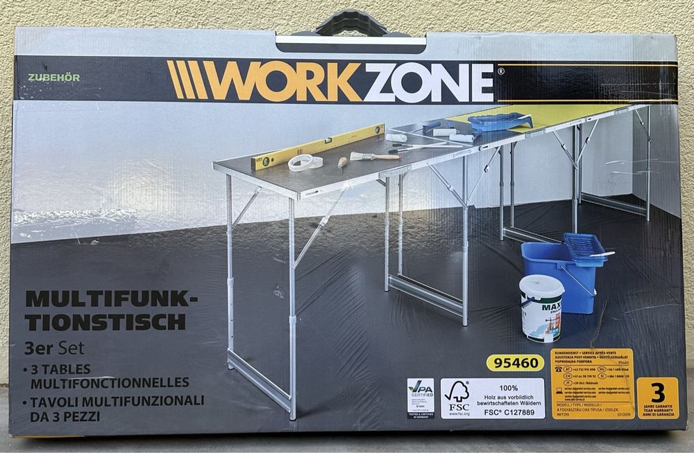 Multifunktionstisch 3er Set von Workzone | Kaufen auf Ricardo