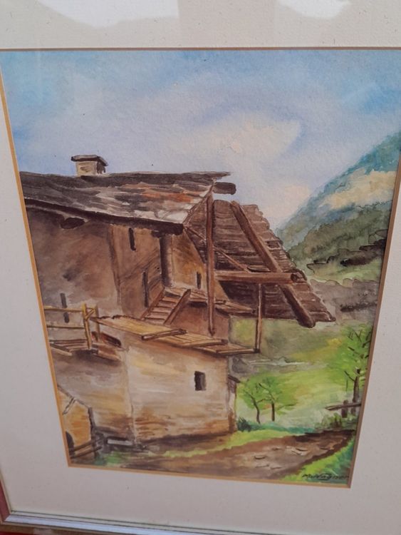 Aquarelle signé M.Wagner | Kaufen auf Ricardo