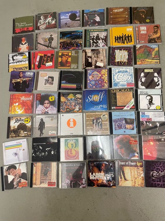 CD Sammlung ca. 400 CD's Funk, Blues, Rock, Soul, Progrock (Gebraucht ...