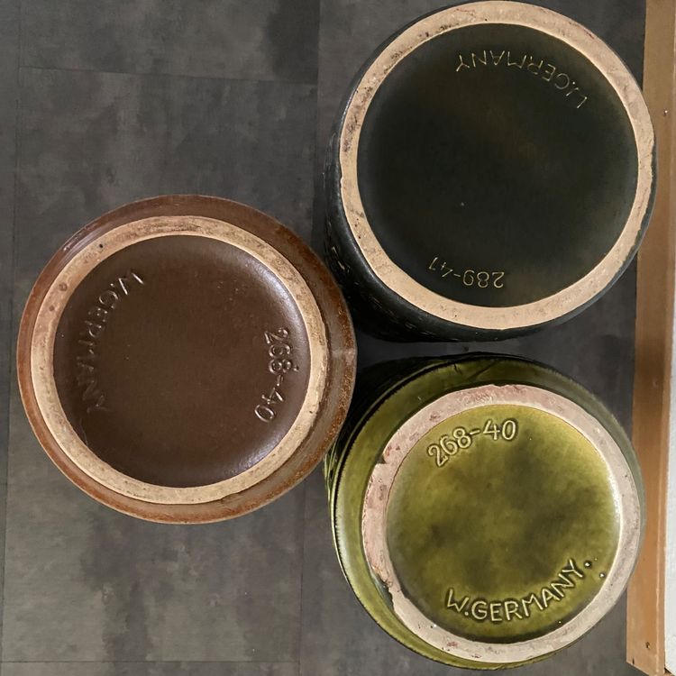 3 kultige Vintage Vasen | Kaufen auf Ricardo