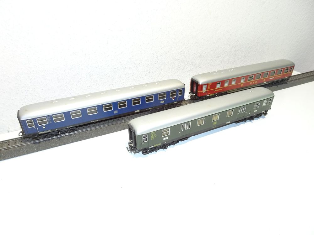 3 Märklin Personenwagen Blech DB DSG HO 4024 / 4026 / 4027 | Kaufen auf Ricardo