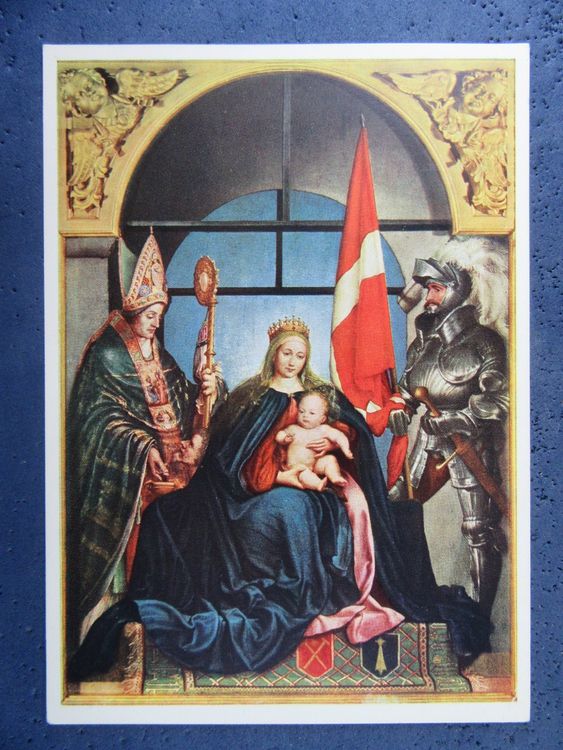 AK SOL SOLOTHURN MUSEUM ZETTER'SCHE MADONNA HOLBEIN BUG | Kaufen auf ...