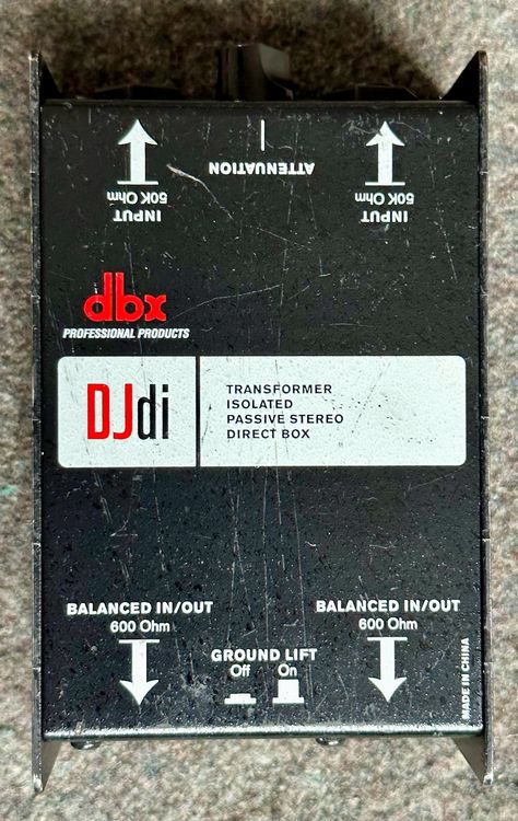 DBX Passive DI-Box DJDI (Gebraucht) in Zürich für CHF 29 – mit Lieferung auf Ricardo kaufen