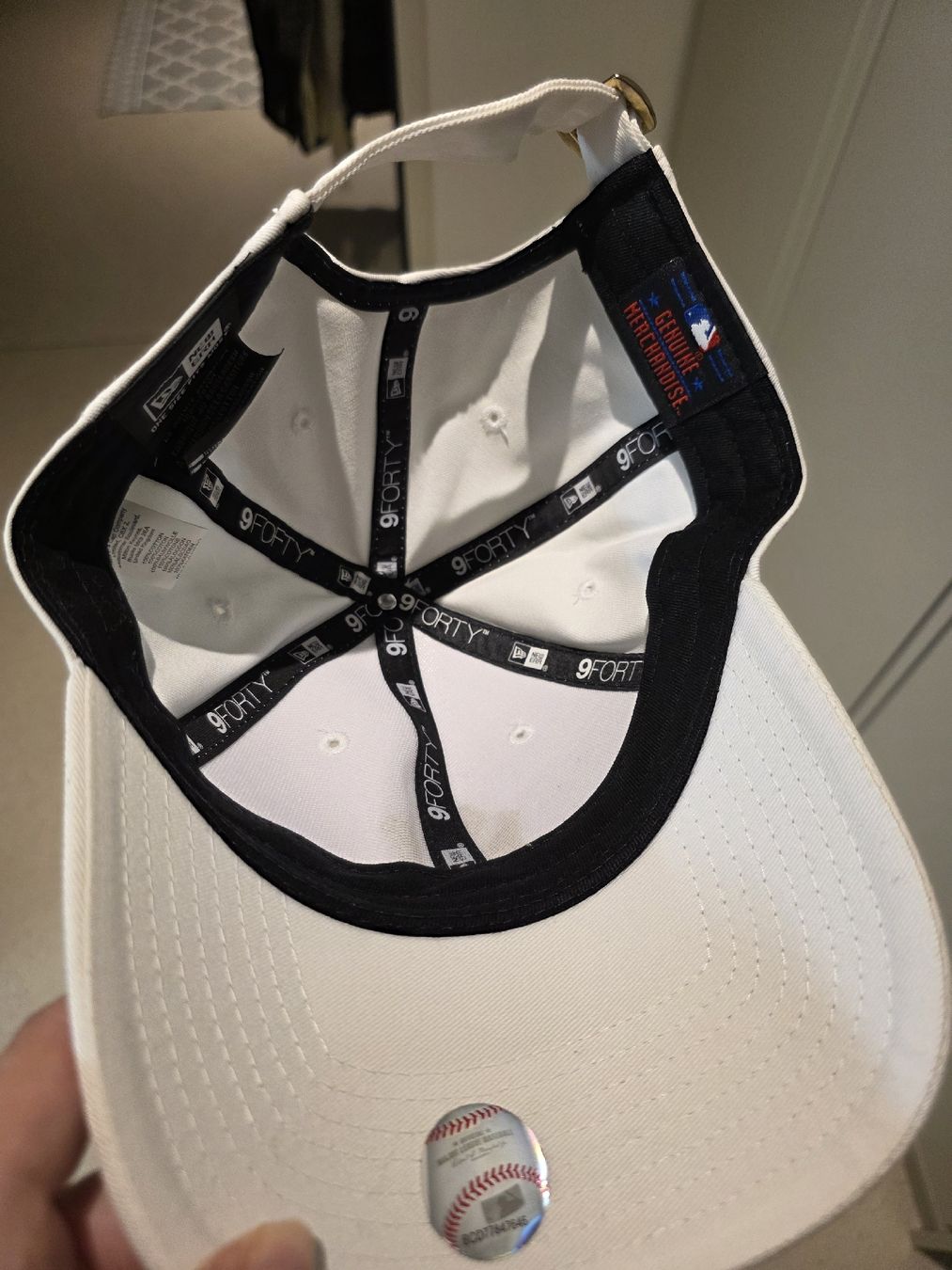 New Era 9FORTY Cap, weiss/gold, New York Yankees (Gebraucht) in Zürich ...