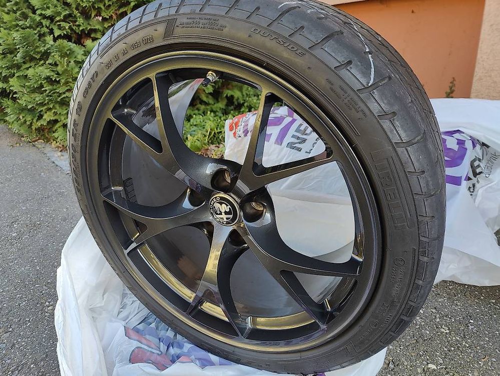 Originale Trofeo Felgen Alfa Romeo Giulia QV inkl. Bereifung (Gebraucht ...