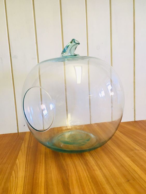 Glas in Apfel Form 30cm | Kaufen auf Ricardo