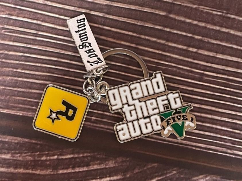 GTA Grand Theft Auto V Keychain / Schlüsselanhänger (Neu und ...