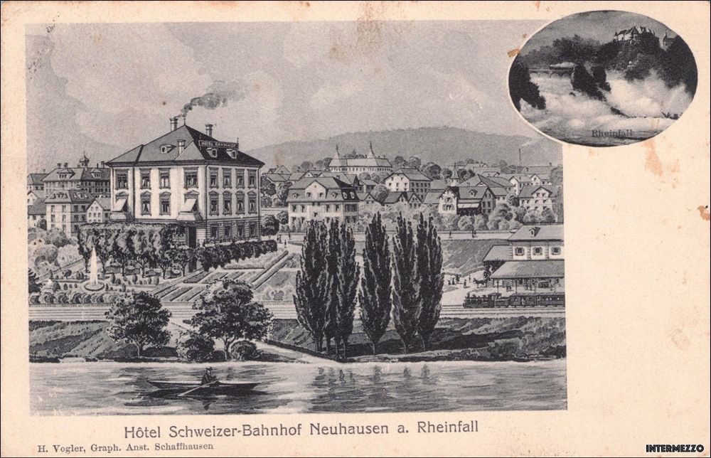 Neuhausen am Rheinfall SH // Hotel Schweizer Bahnhof 1925 (Gebraucht) in Basel für CHF 14 – mit ...
