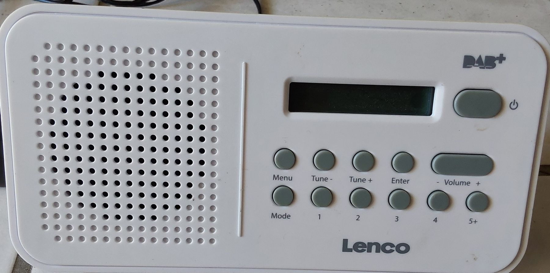 Radio DAB+ Lenco PDR 015 WH - Bon état (Gebraucht) in Villeret für CHF ...