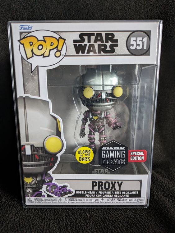 Funko Pop! Star Wars - Proxy GitD #551 + Protektor (Neu und ...