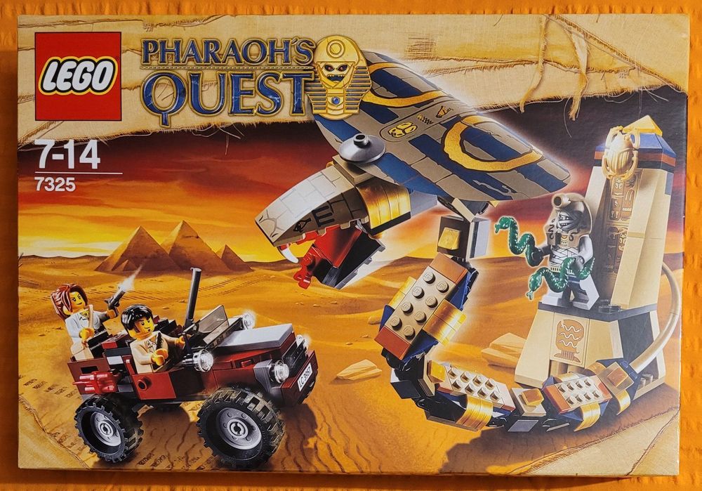 LEGO 7325 Pharaoh's Quest die Verwünschene Kobra ab 1 Stutz! (Neu und ...