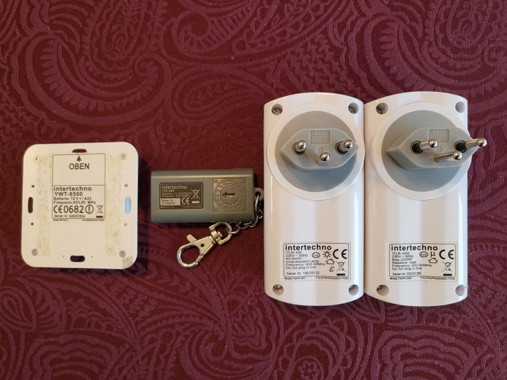 Intertechno Funk Dimmer Schalter Wandschalter Handschalter | Kaufen auf Ricardo