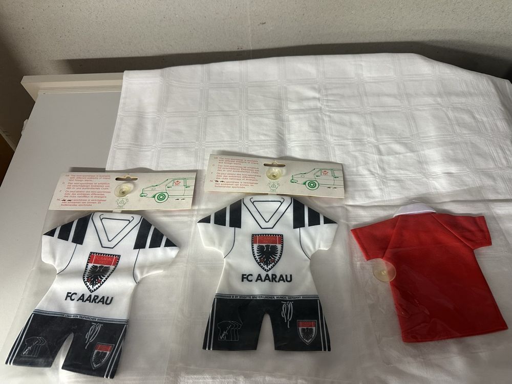 Minitrikot FC Aarau 2 stk. und Schweiz (Neu und originalverpackt) in ...