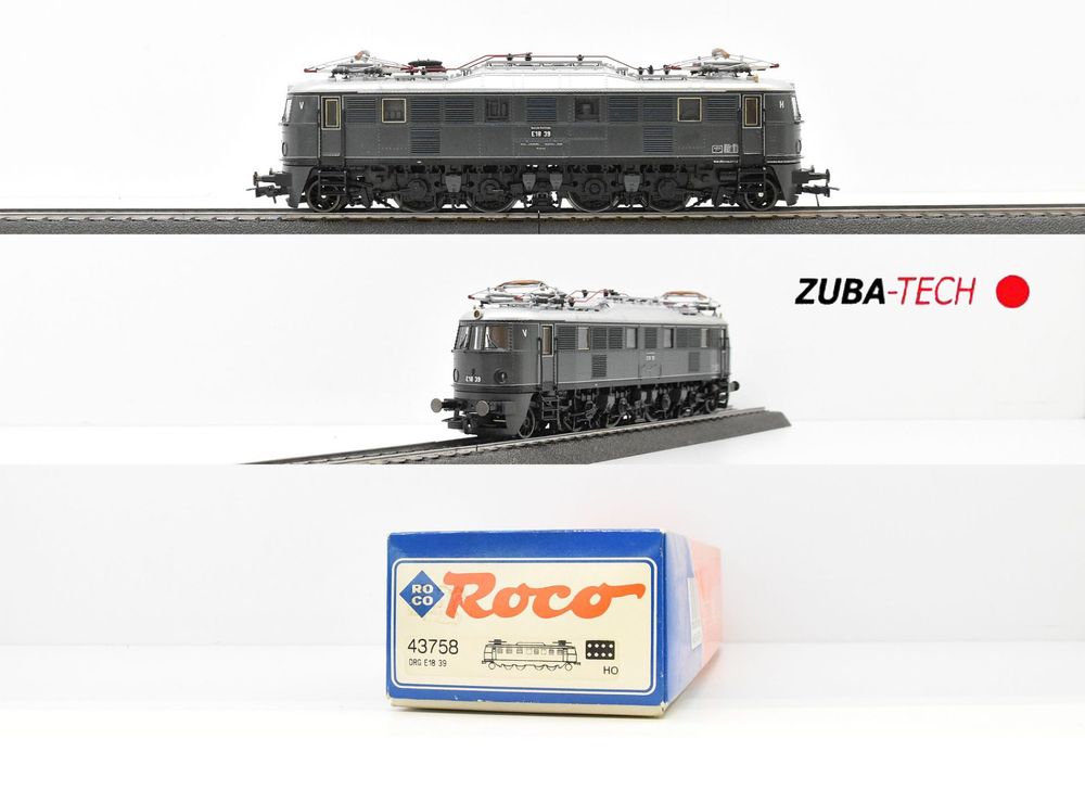 Roco 43758 E-Lok E18 DRG H0 GS Analog OVP | Kaufen auf Ricardo