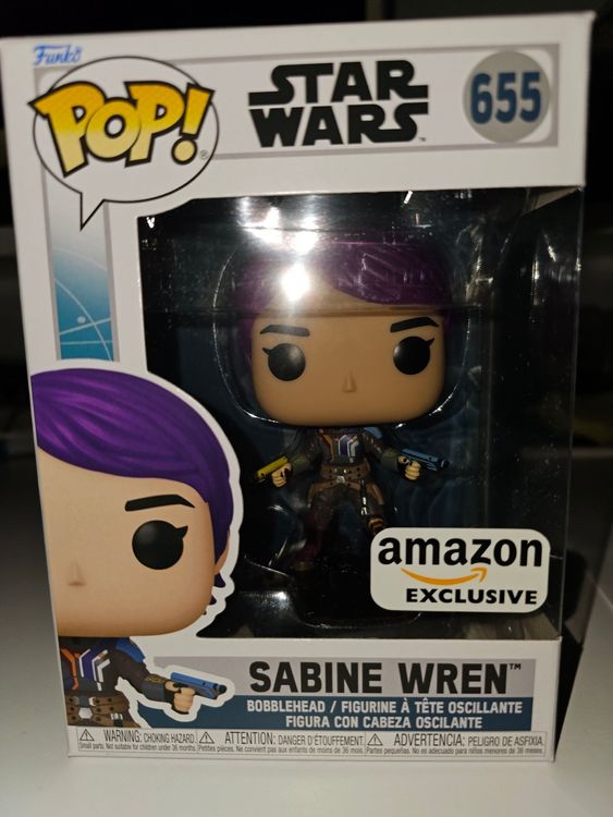Funko Pop ! Star Wars Sabine Wren 655 Amazon Exclusive | Kaufen auf Ricardo