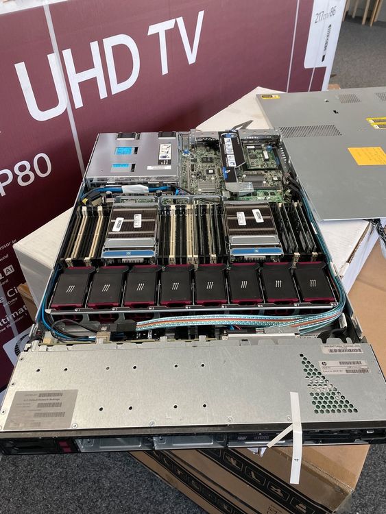 HPE Proliant DL360p G8, 128GB Ram (Gebraucht) in Glattfelden für CHF ...