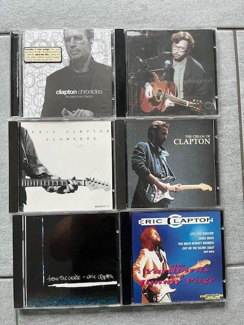 Eric Clapton CD Sammlung (Gebraucht) in Uster für CHF 10 – mit Lieferung auf Ricardo kaufen