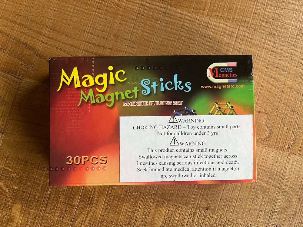 Magic Magnetic Sticks - Magnetic Building Set | Kaufen auf Ricardo