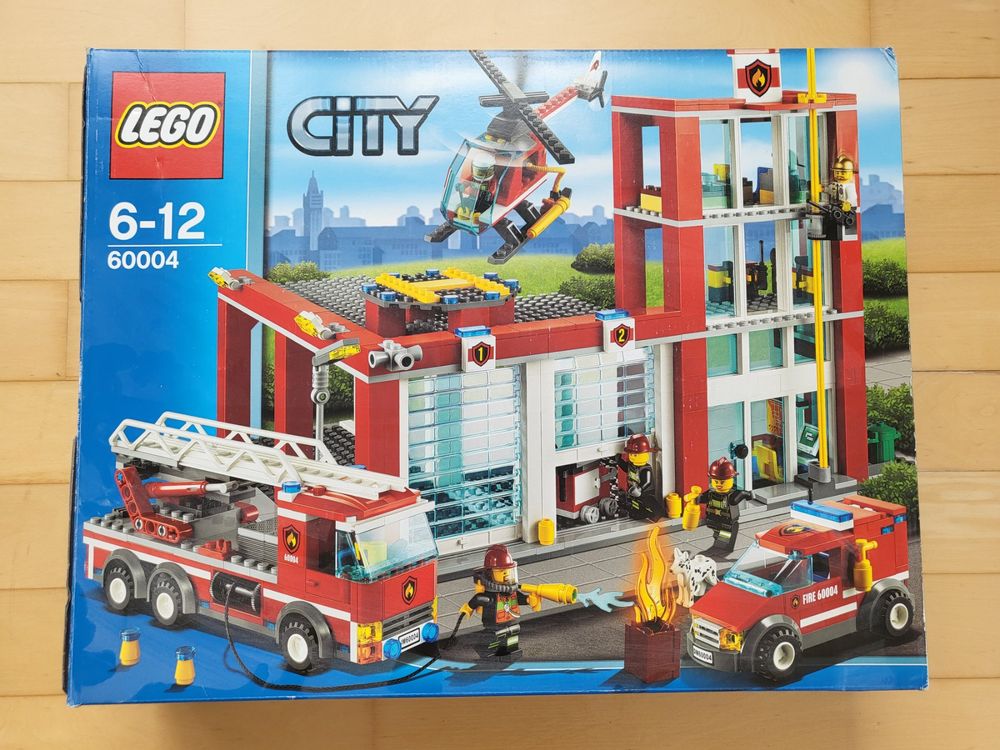 Lego City 60004 - Feuerwehrstation (Gebraucht) in Gossau SG für CHF 17 ...