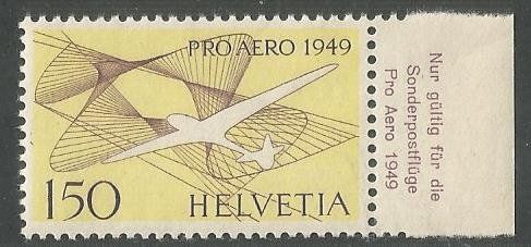 ** PRO AERO - Nr.F45 JAHR 1949 - POSTFRISCH ** | Kaufen auf Ricardo