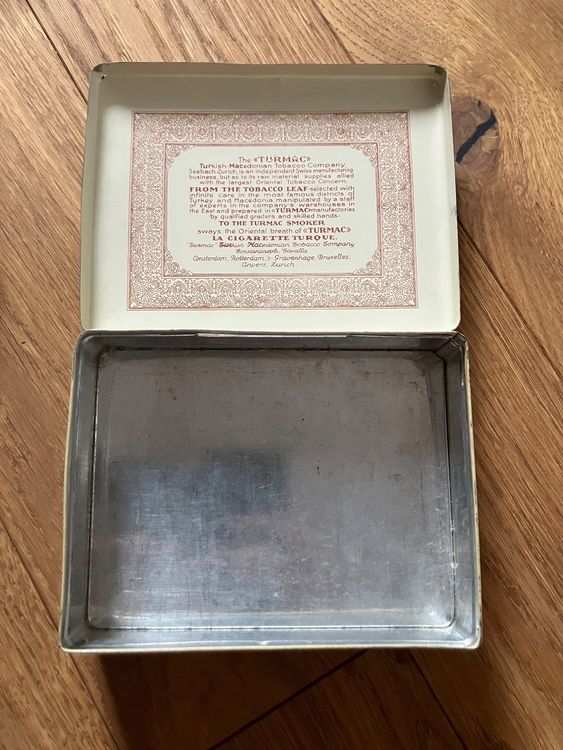 Turmac Brun Zigarettenbüchse | Kaufen auf Ricardo