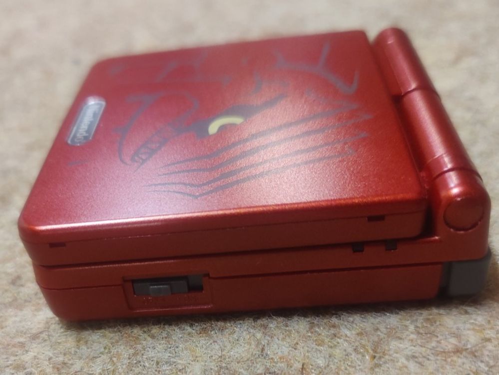 Nintendo Gameboy Advance SP - Pokémon Groudon | GBA SP | Kaufen auf Ricardo