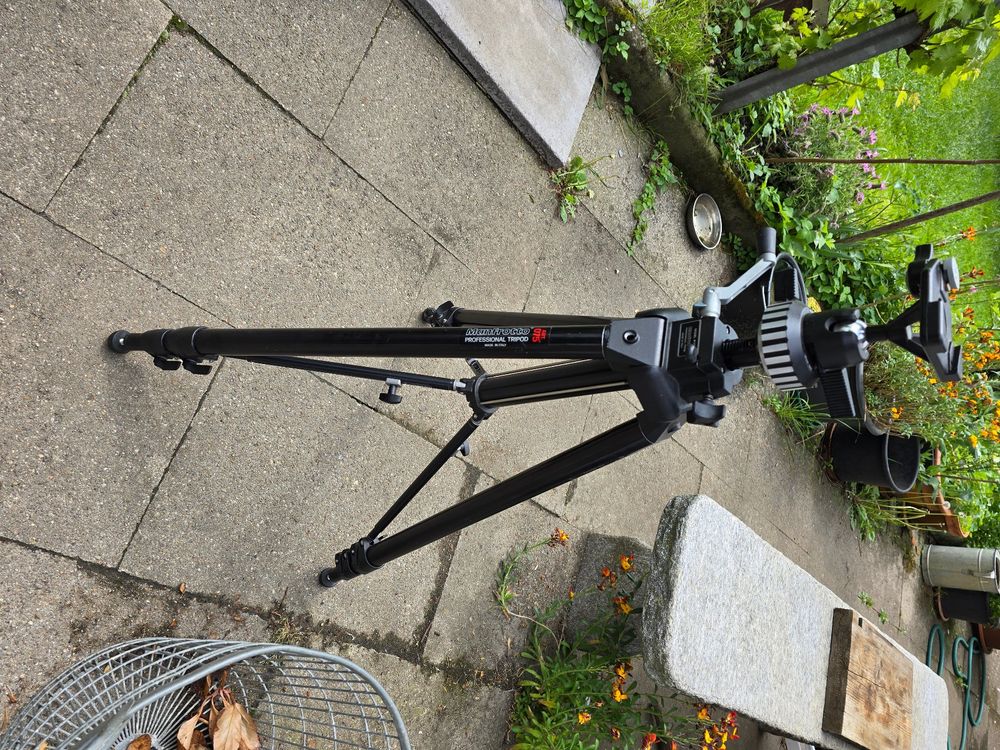 Stativ Manfrotto 075B Profi Stativ mit Kugelkopf Mod.168 (Gebraucht) in Amlikon-Bissegg für CHF ...