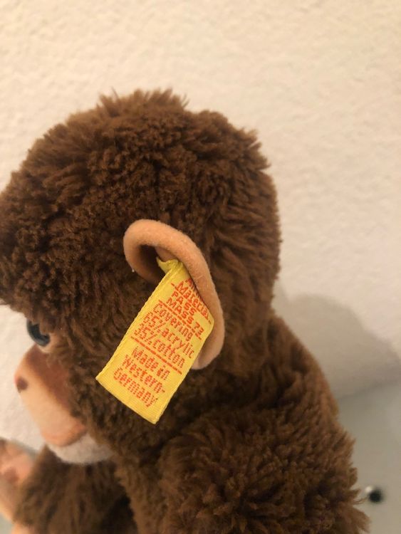 Steiff Schimpanse Jocko / Plüschtier / Stofftier / Affe | Kaufen auf ...