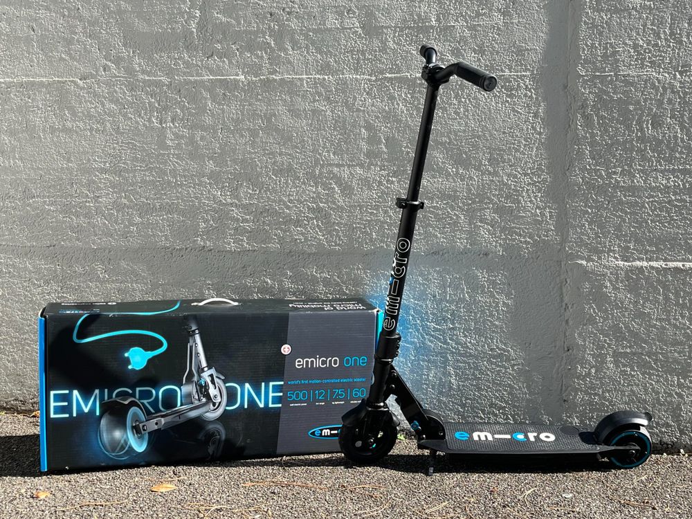 EMICRO ONE (2nd gen.) in OVP - extrem leichter E-Scooter (Gebraucht) in ...