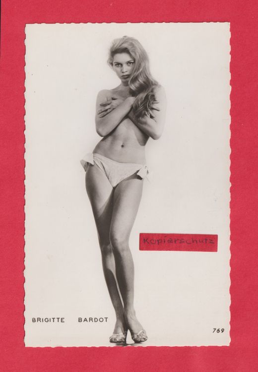 Persönlichkeit/Stars "Brigitte Bardot" Foto-AK Erotik Pin-up (Gebraucht) in Zürich für CHF 11.5 ...