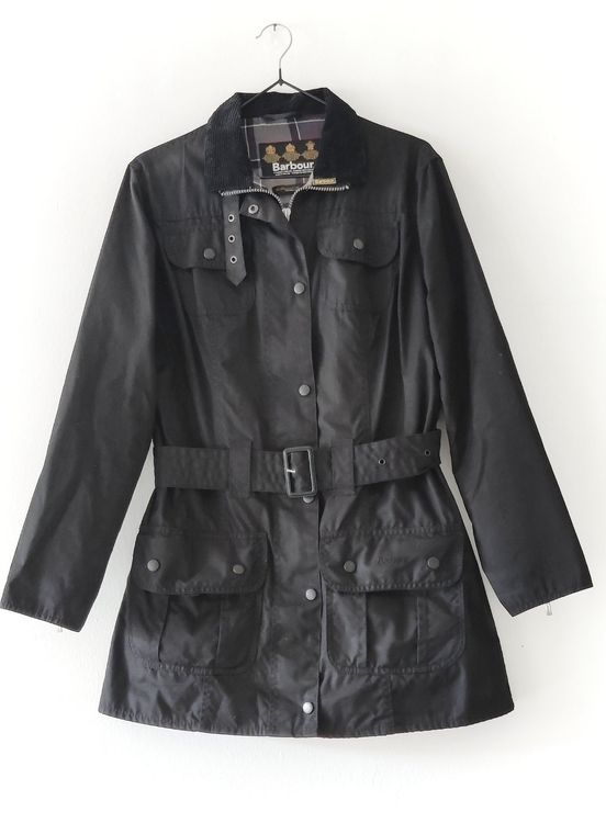 BARBOUR Utility MAC Wax Jacke Parka waxed cotton Gr.38 | Kaufen auf Ricardo