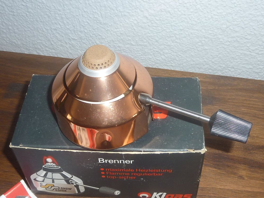 Kisag Gasbrenner für Fondue Rechaud Sicherheitsbrenner | Kaufen auf Ricardo