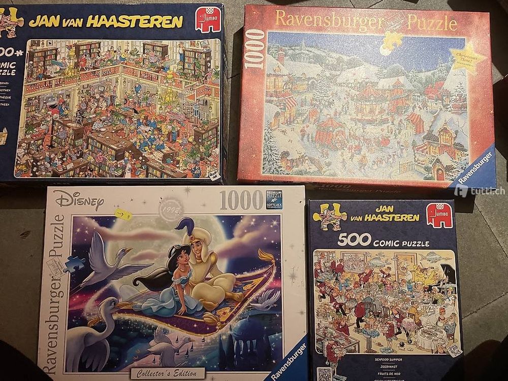 diverse 1000er Puzzles, 5.- pro Stück | Kaufen auf Ricardo
