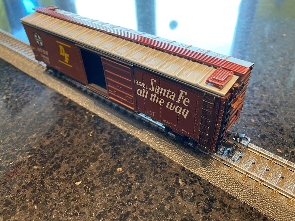 Märklin 4572 Boxwagen Santa Fe ATSF 12846 H0 AC (Neu (gemäss ...