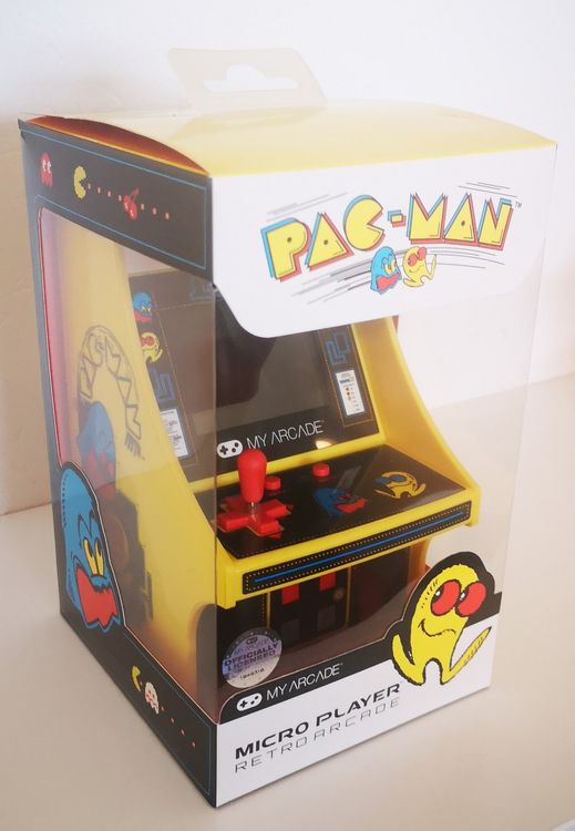 Pac Man Micro Player Spiel Konsole mit Original Pac Man game | Kaufen ...