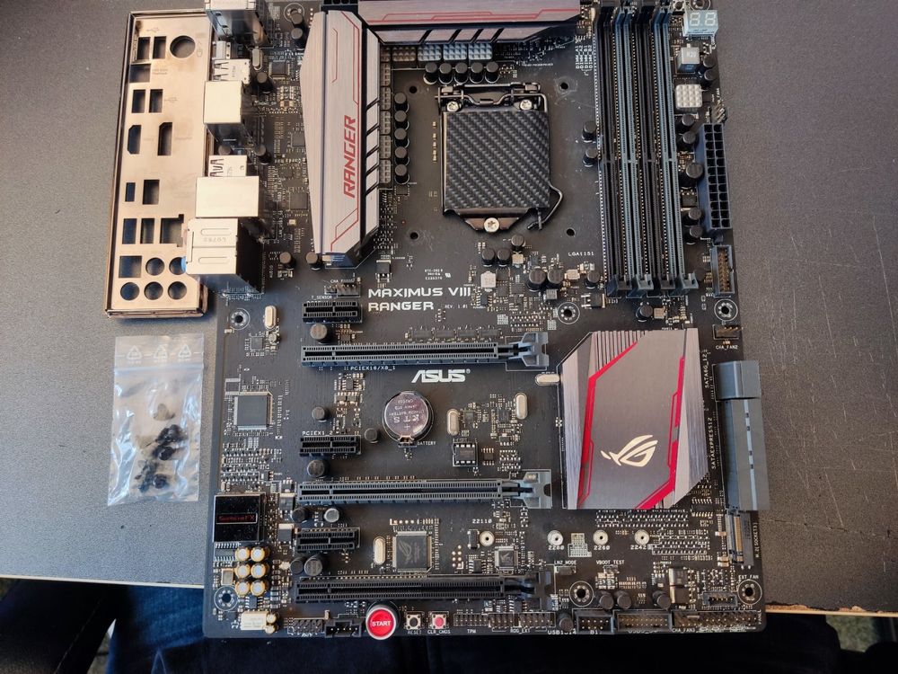 Asus ROG Maximus VIII Ranger Mainboard LGA 1151 (Gebraucht) in Thundorf ...