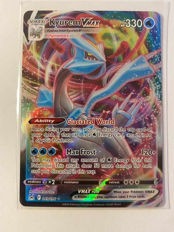Pokemon Kyurem VMax 049/196 Lost Origin EN | Kaufen auf Ricardo