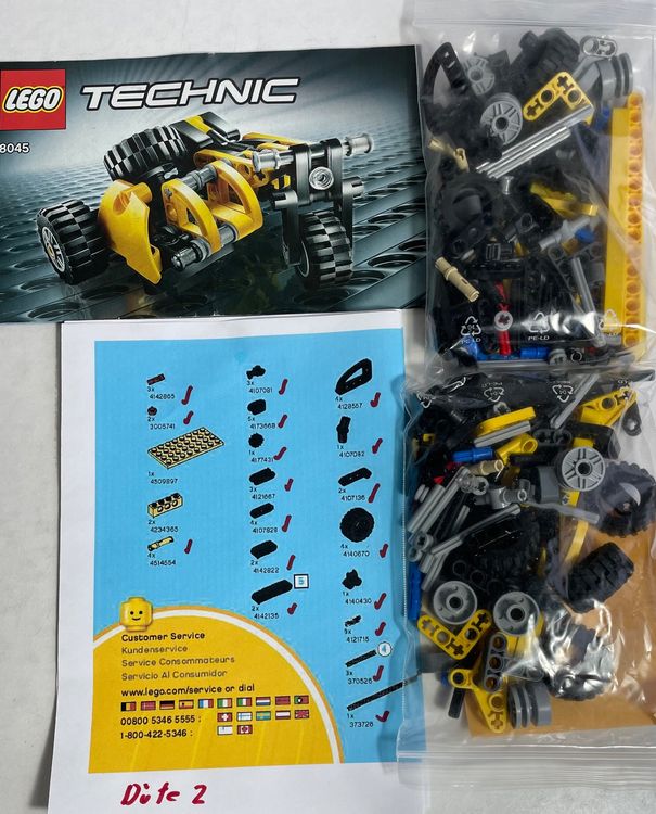 Vintage LEGO TECHNIC 2 Modell 1 8045 (Gebraucht) in Baar für CHF 10 ...