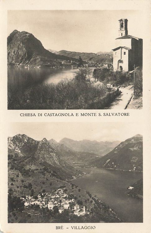 Castagnola & Brè TI – Chiesa e Monte San Salvatore (Usato) a Biasca per ...